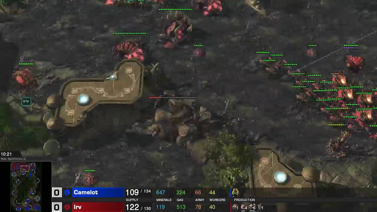 StarCraft 2: Call for Help - Camelot - Diamond Zerg - YouTube