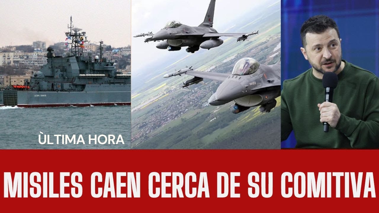 🔴LO ÙLTIMO ZELESKI ESTUVO EN PELIGRO INCREIBLE BATALLA TRIPULACION DEL ...