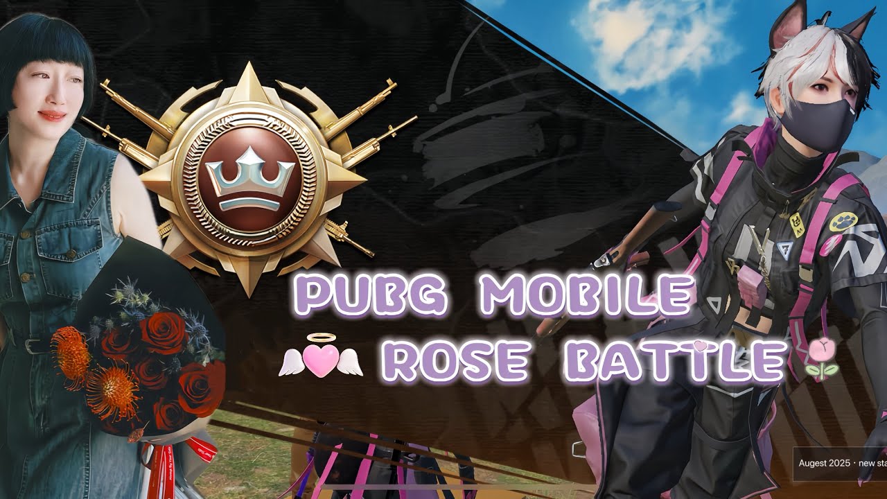 PUBG MOBILE LIVE STREAM D2｜ROSE VS THORN🌹 #pubgmobile #pubggirl#gaming ...