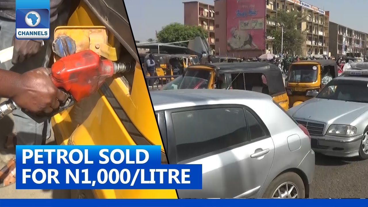 Kaduna Residents Groan As Black Marketers Sell Petrol At N1,000/Litre - YouTube