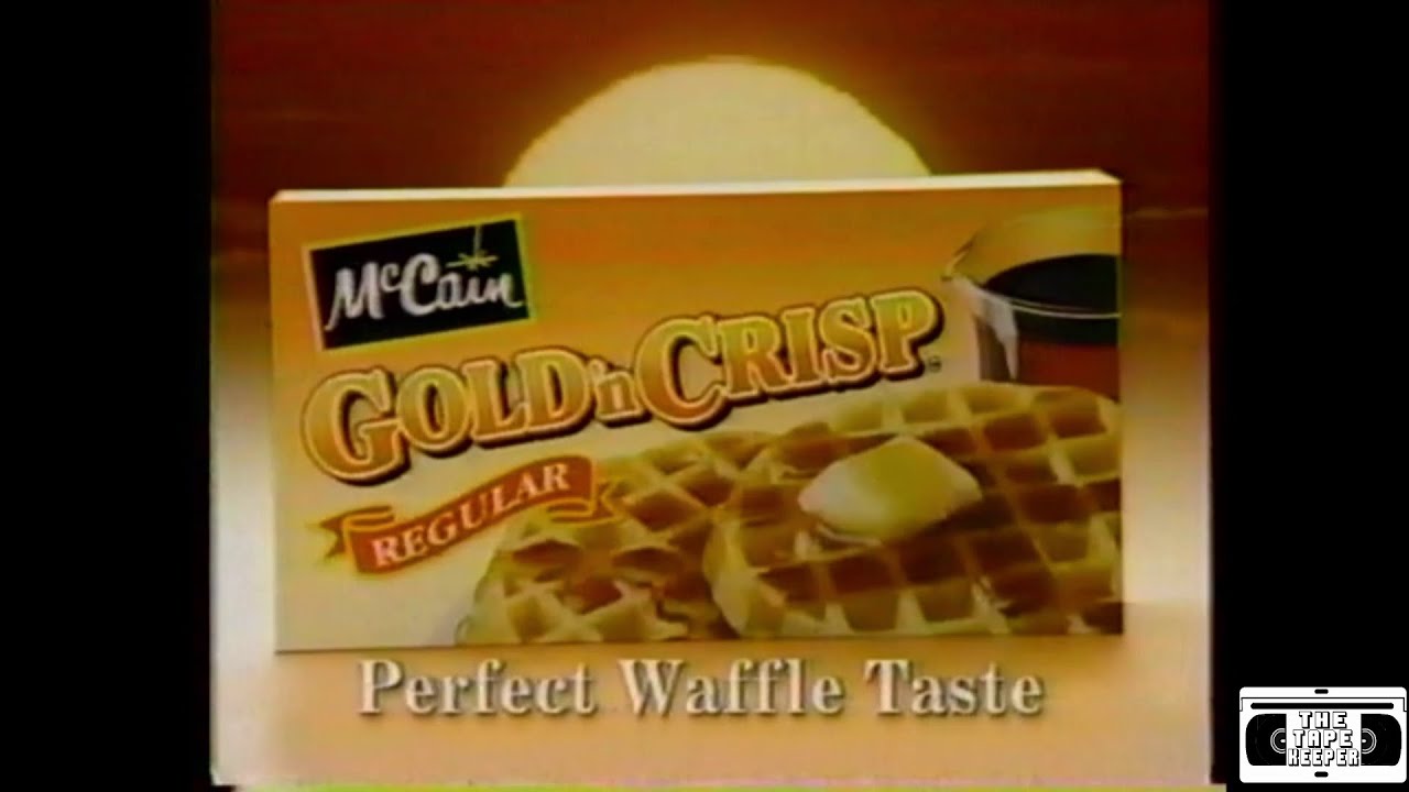 McCain Golden Crisp Waffles Commercial - 1998 - YouTube