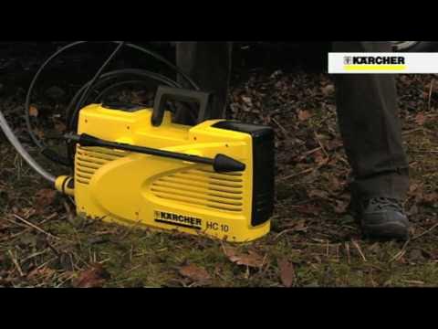 Мойка Karcher на аккумуляторе - HC10 - YouTube