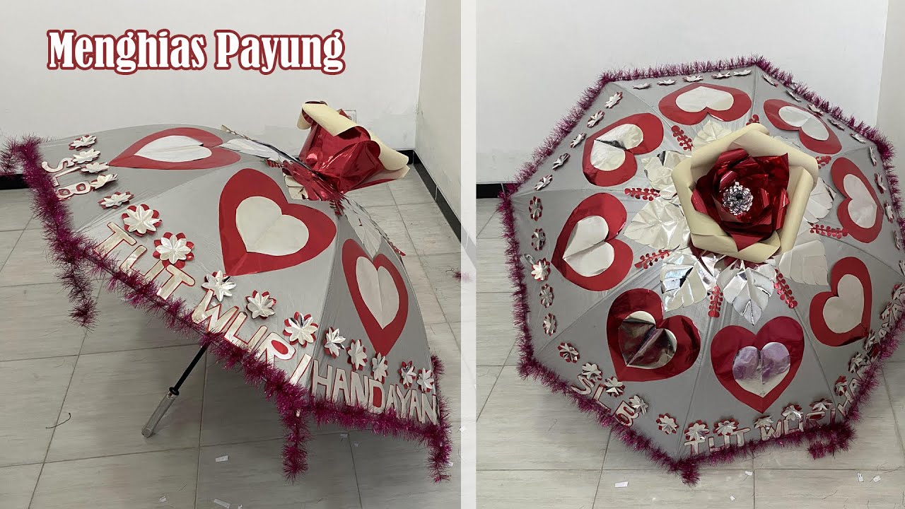 Cara Menghias Payung Untuk Pawai Karnaval dan Pawai Taaruf atau ...