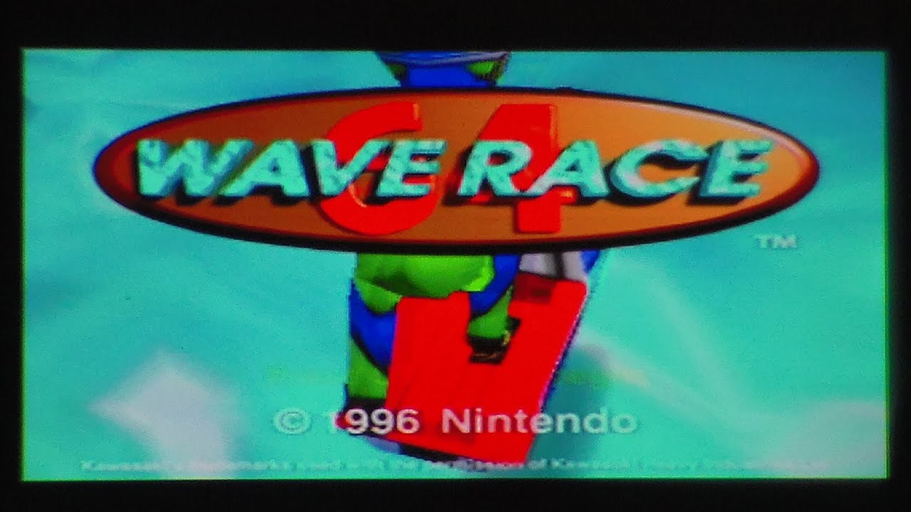 Wave Race 64 On Nintendo 64 - YouTube