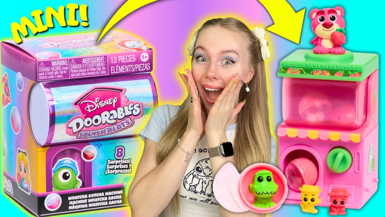 NAJMNIEJSZE MASZYNY Z KULAMI Disney Doorables + BONUS | Disney | Pattje ...