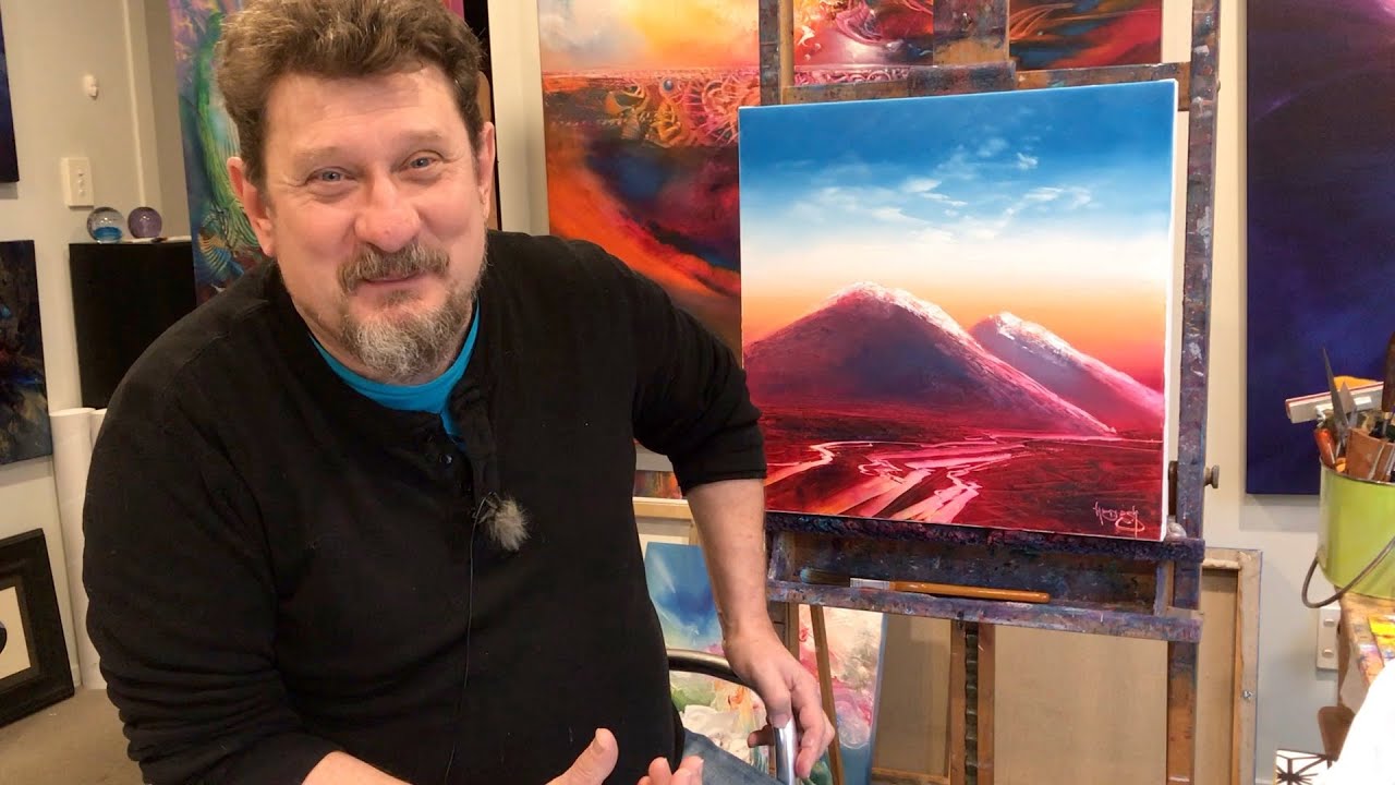 Nemesh Guided Painting 1 - YouTube
