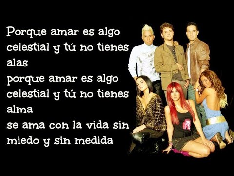Celestial RBD letra - YouTube
