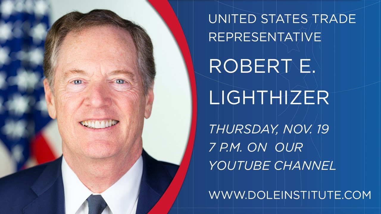 United States Trade Representative Robert E. Lighthizer - YouTube