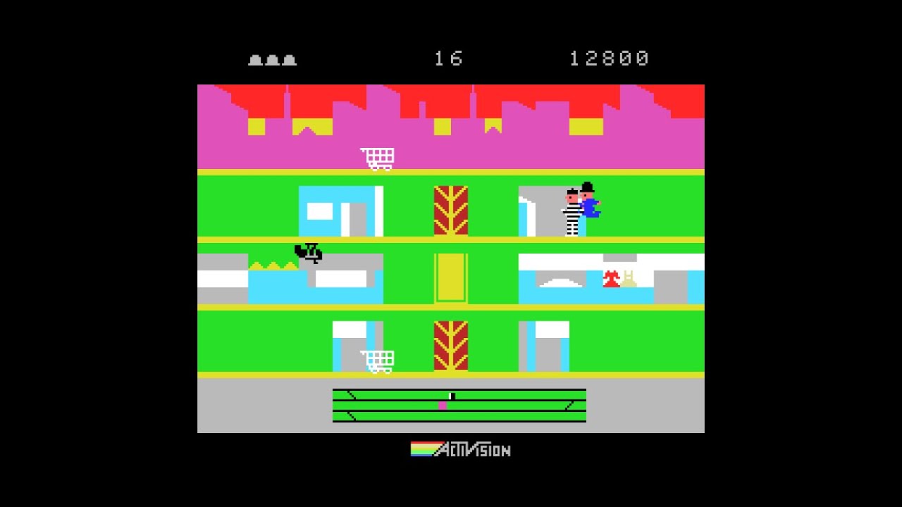 Keystone Kapers (Activision, 1984, MSX) - YouTube