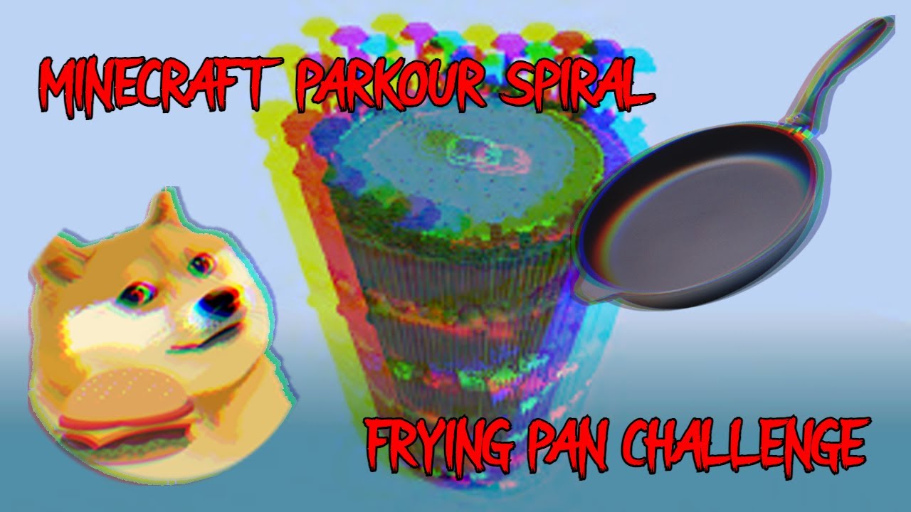 MINECRAFT PARKOUR SPIRAL BUT... [PAN CHALLENGE] - YouTube