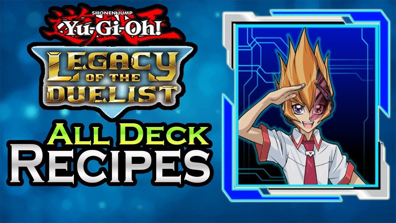 Yu Gi Oh Legacy Of The Duelist All Ray Shadowss Deck Recipes Youtube