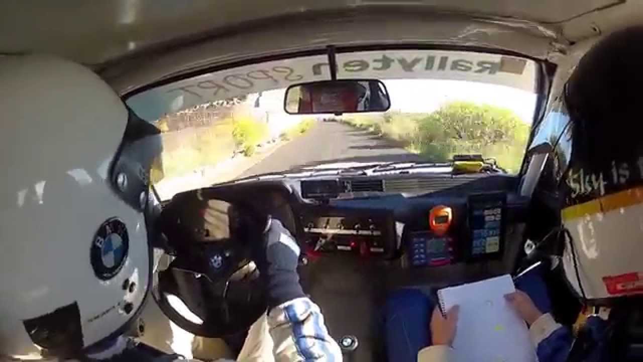 Rallye Villa de Adeje 2014 - Arona-Vilaflor - Onboard BMW 320 Ivan ...