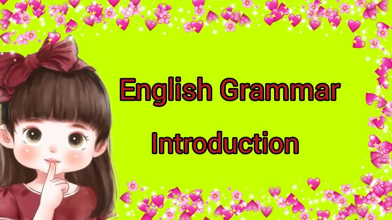 English Grammar|Grammar Series part 1|Basic Grammar - YouTube