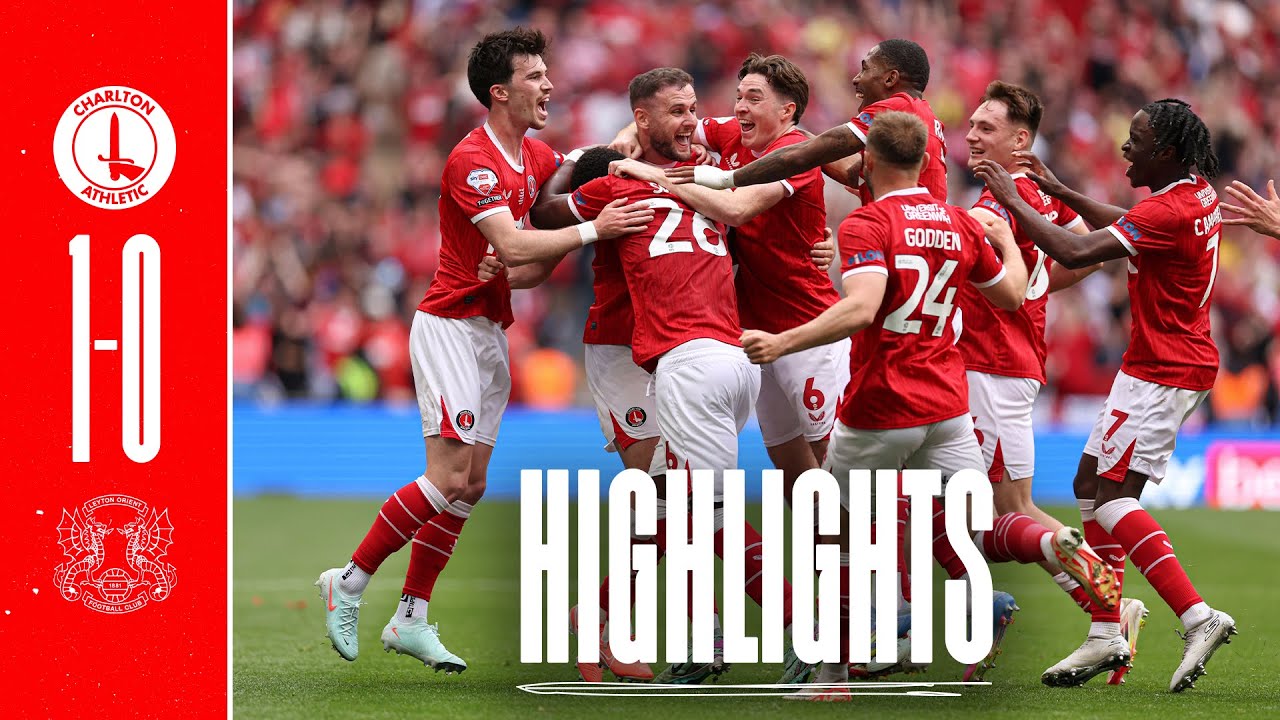 PROMOTED TO THE CHAMPIONSHIP 🙌 | Play-off final highlights: Charlton 1 ...