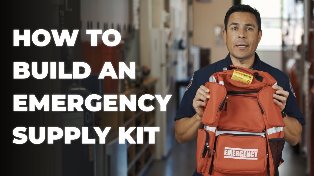 How to Build an Emergency Supply Kit - YouTube