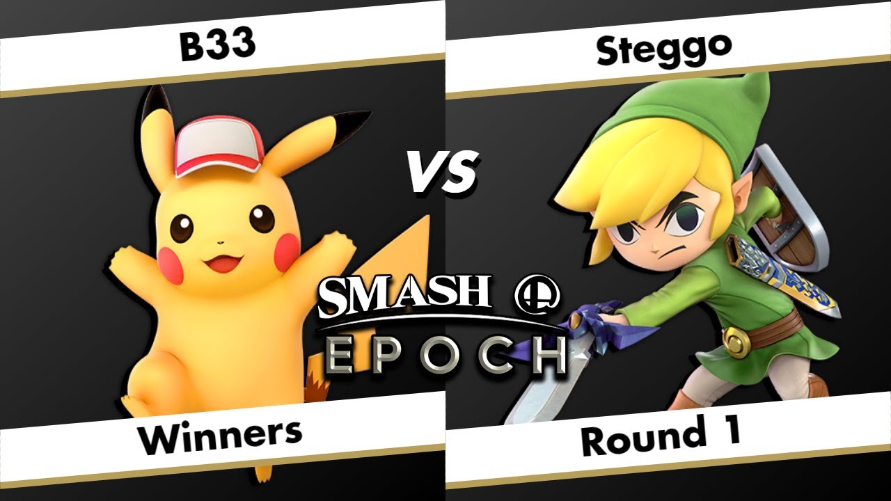 Smash@Epoch 16 - B33 (Pikachu) vs Steggo (Toon Link) - Winners Round 1 ...