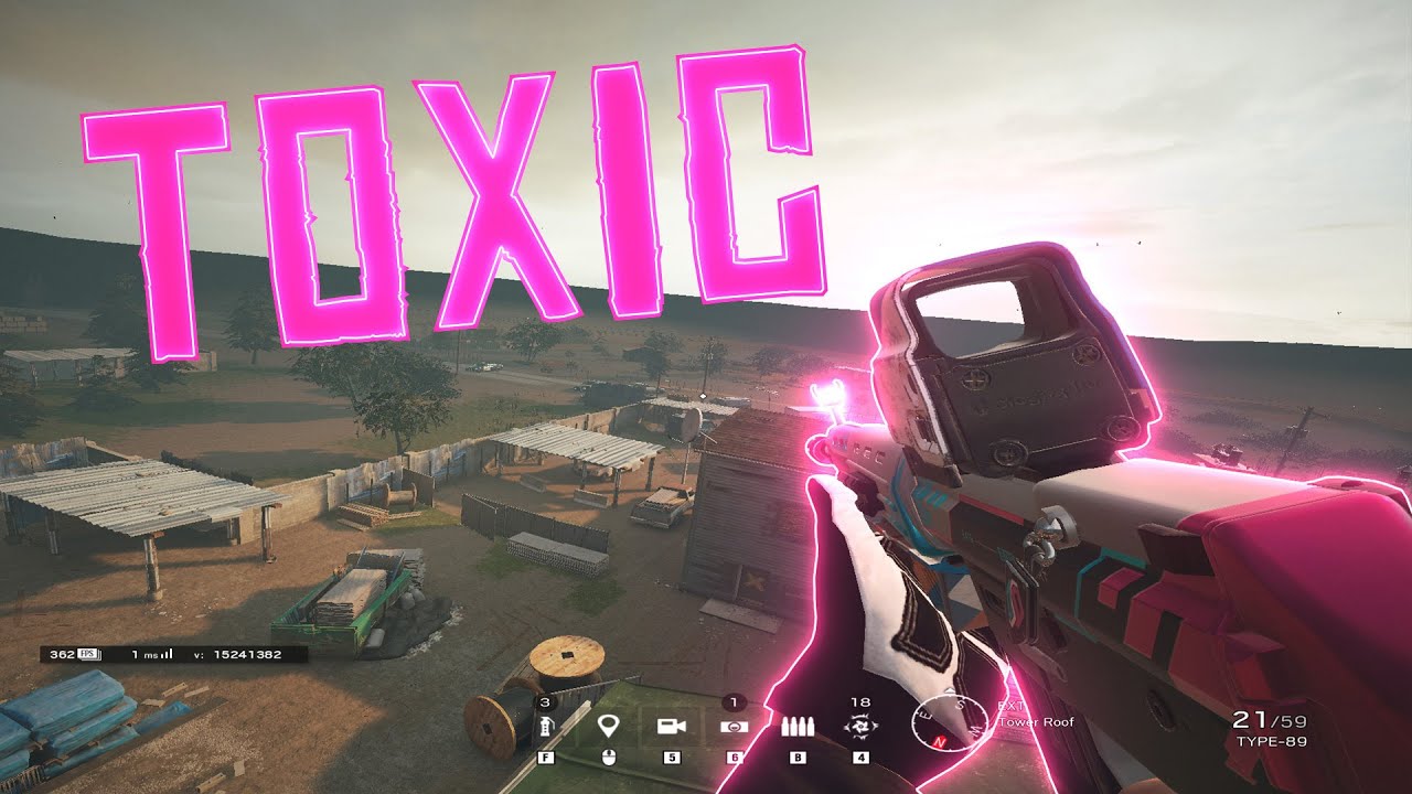 TOXIC Rainbow Six : Siege - YouTube