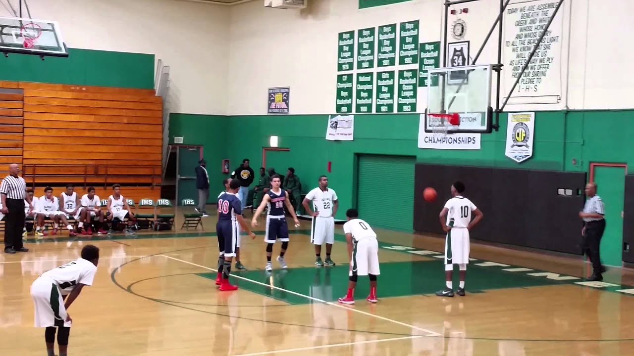 Crossroads Guard Benjamin Terry Converts Both Free Throws vs Inglewood ...