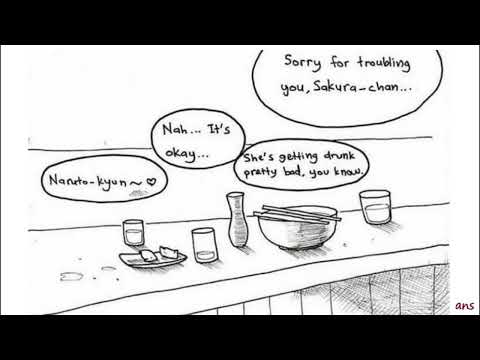 Hinata's Drunk || Naruto x Hinata + Sakura Comics
