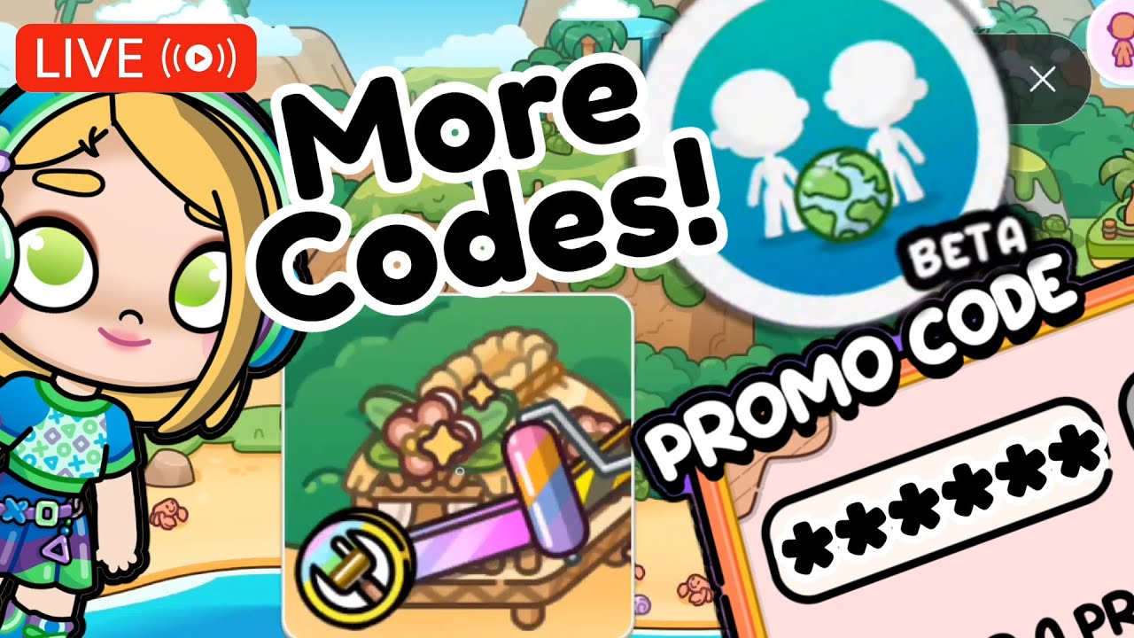 (LIVE) FREE MULTIPLAYER CODES!!! *NEXT UPDATE NEWS* (AVATAR WORLD with Lisa) - YouTube