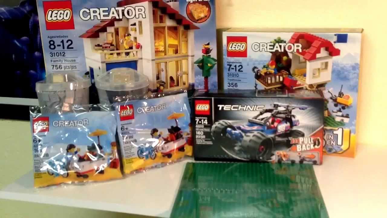Lego Store and Lego Shop at Home Haul - YouTube