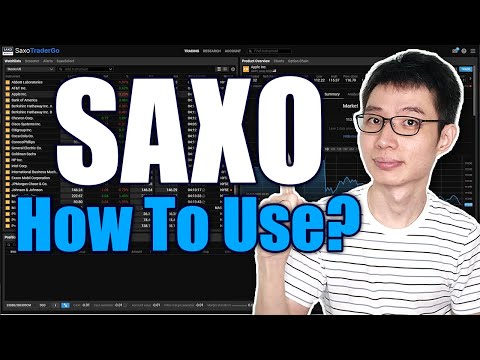 How To Use Saxo | Step By Step Tutorial