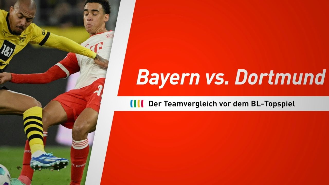 Bayern gegen Dortmund: Der Teamvergleich vorm Klassiker | SID - YouTube