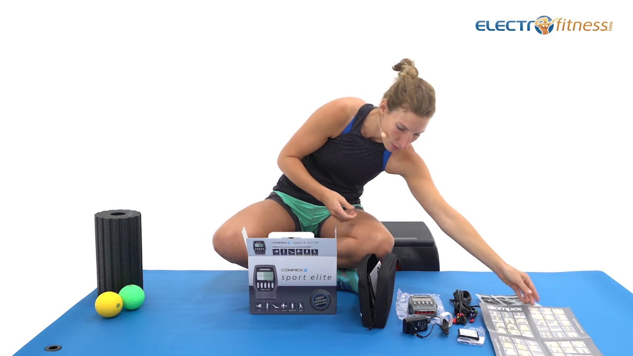 Presentation de l'électrostimulateur Compex Sport Elite - YouTube