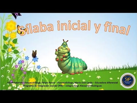 REPASO SILABA INICIAL Y FINAL - YouTube