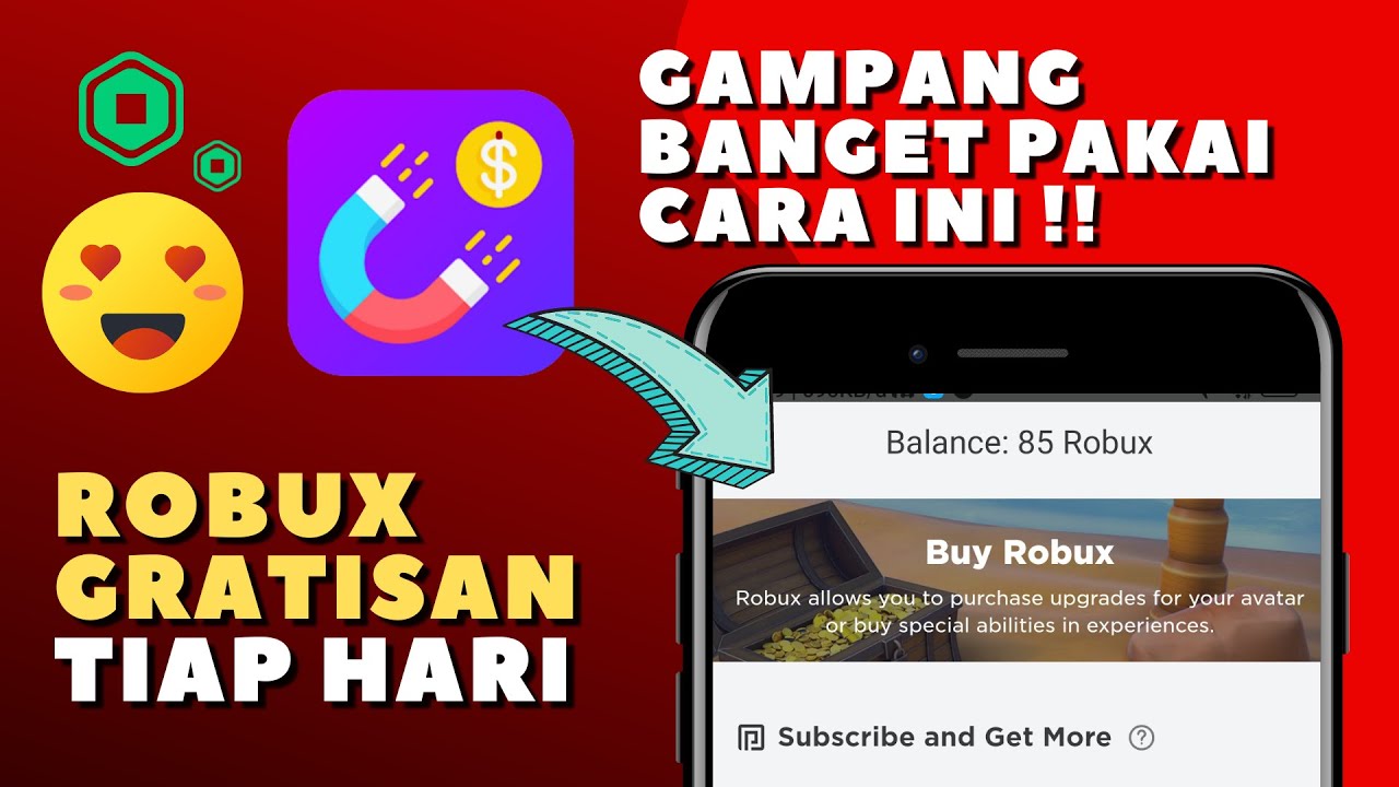 MUDAH BANGET !! Cara Mendapatkan ROBUX Gratis Dengan Mudah (100% aman ...