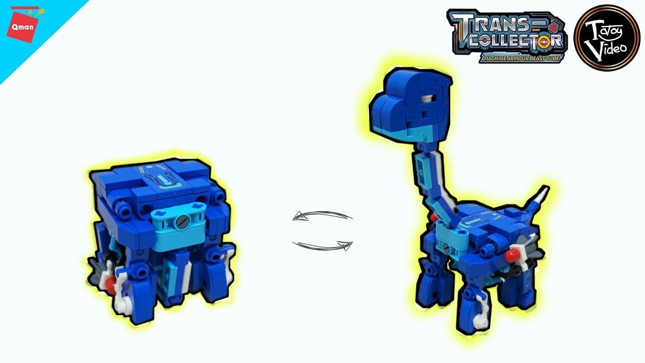 QMAN Beast Cube - Thunder Sauropod | Trans-Collector Machine Armour ...