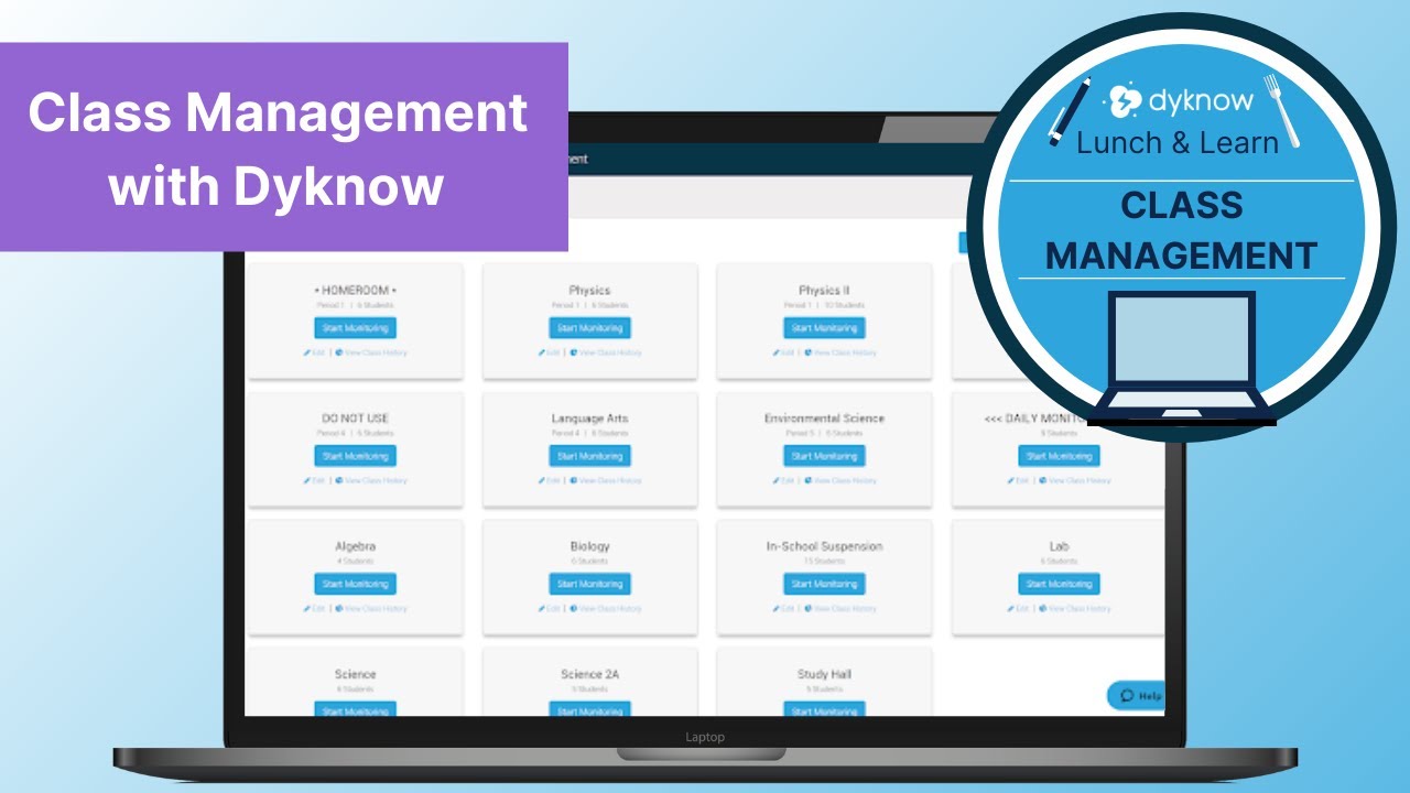 October Lunch & Learn: Dyknow Class Management - YouTube