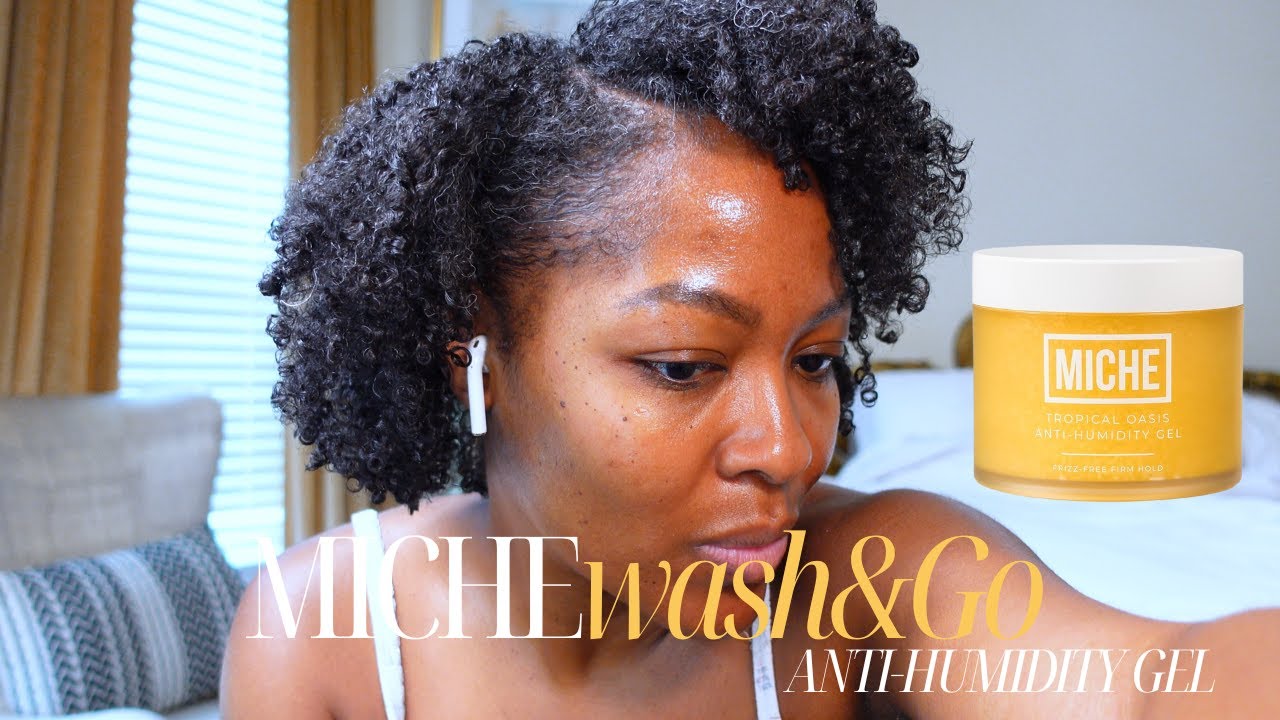 Viral One-Product Wash & Go Using Miche Tropical Oasis Gel | Natural ...