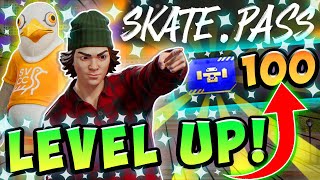HOW TO LEVEL UP THE SKATE. PASS THE EASIEST WAY TUTORIAL | skate. Season 1