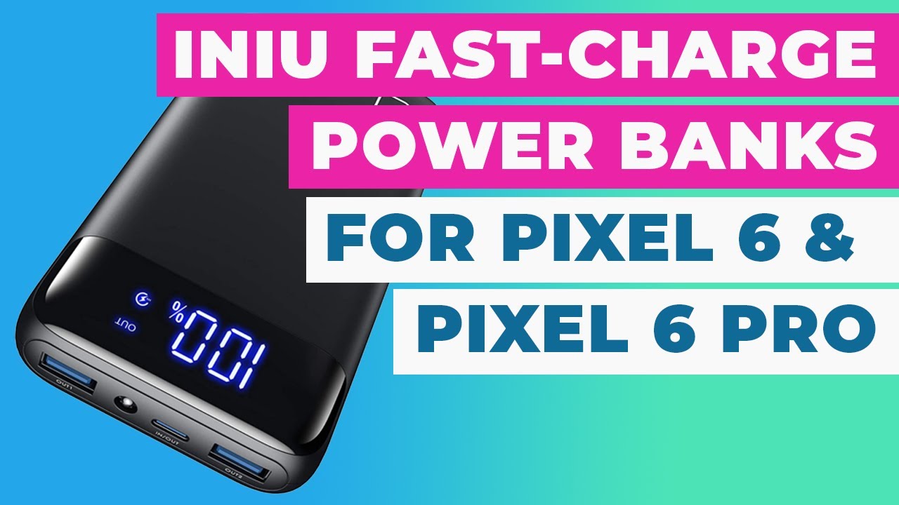 Fast-Charging INIU Power Banks: BI-B5 and BI-B6 - YouTube