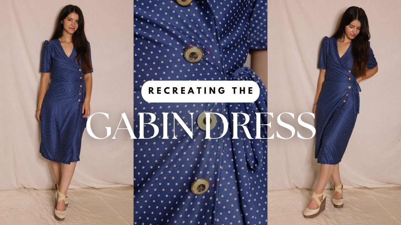 DIY Gabin Dress from Rouje I Easy, Beginner Tutorial I The Mira Edit ...