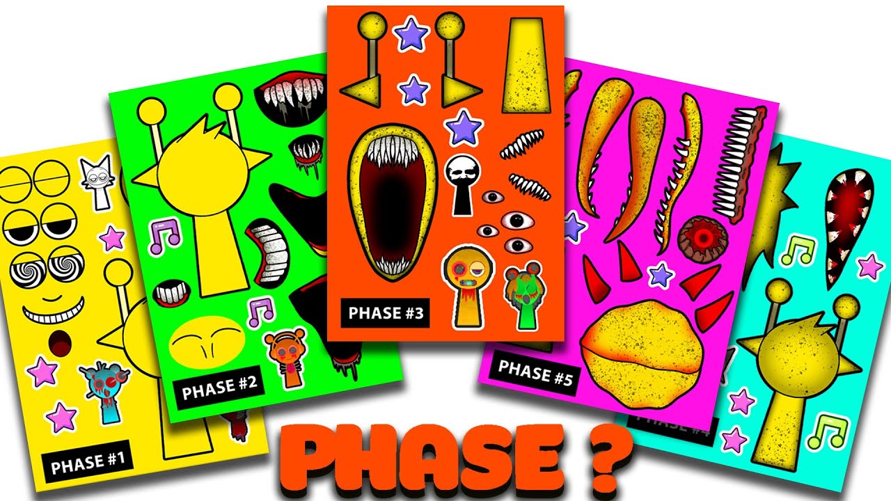 SIMON HORROR Phase 1 vs Phase 2 vs Phase 3 vs Phase 4 vs Phase 5 ...