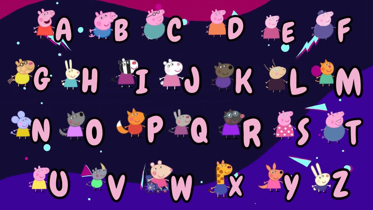 Peppa Pig ABC Phonics Songs Compilation | Learn ABCs with Peppa Pig ...