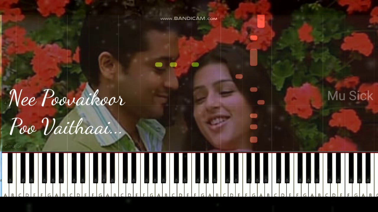 Munbe Vaa - Sillunu Oru kaadhal | Notes and Chords | A.R Rahman | Surya ...