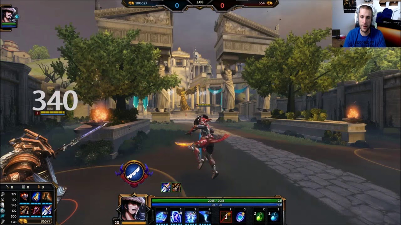 Smite: Season 4 OP Susano Build Video - YouTube