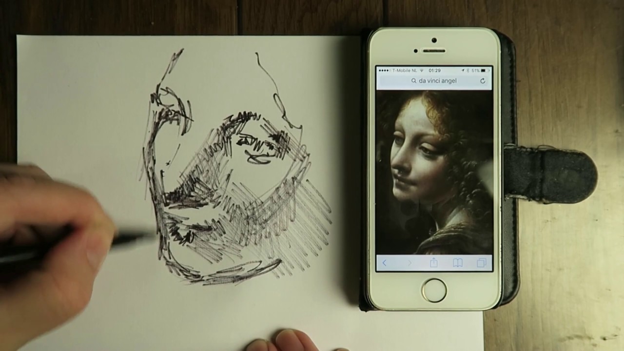 How to draw a face in lights and shadows. with narration. - YouTube