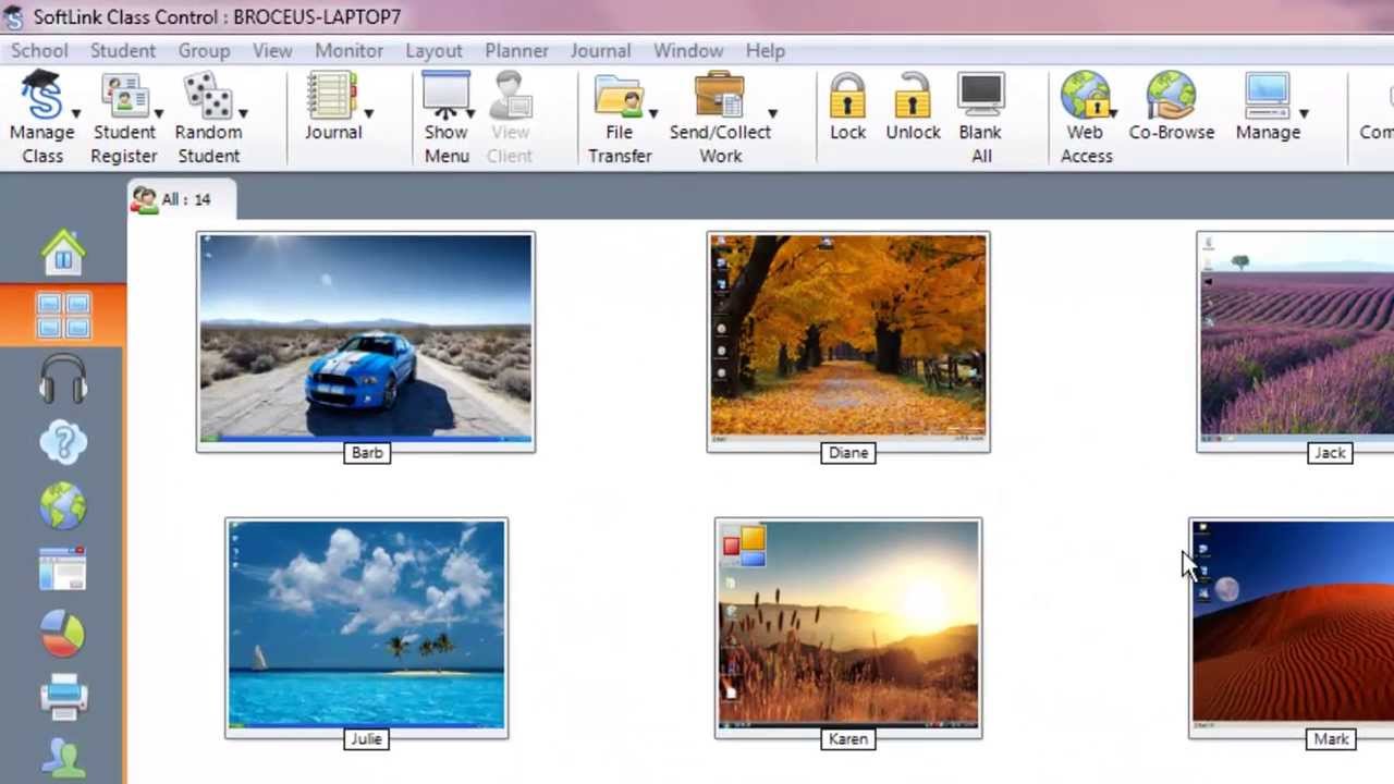 SoftLINK Tutorial - Show Instructor's Screen - YouTube