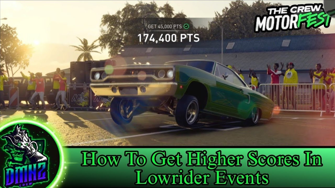 The Crew Motorfest - How To Get Higher Score In Lowrider Events? - YouTube