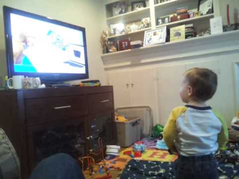 Connor watching Gary Rome dog - YouTube