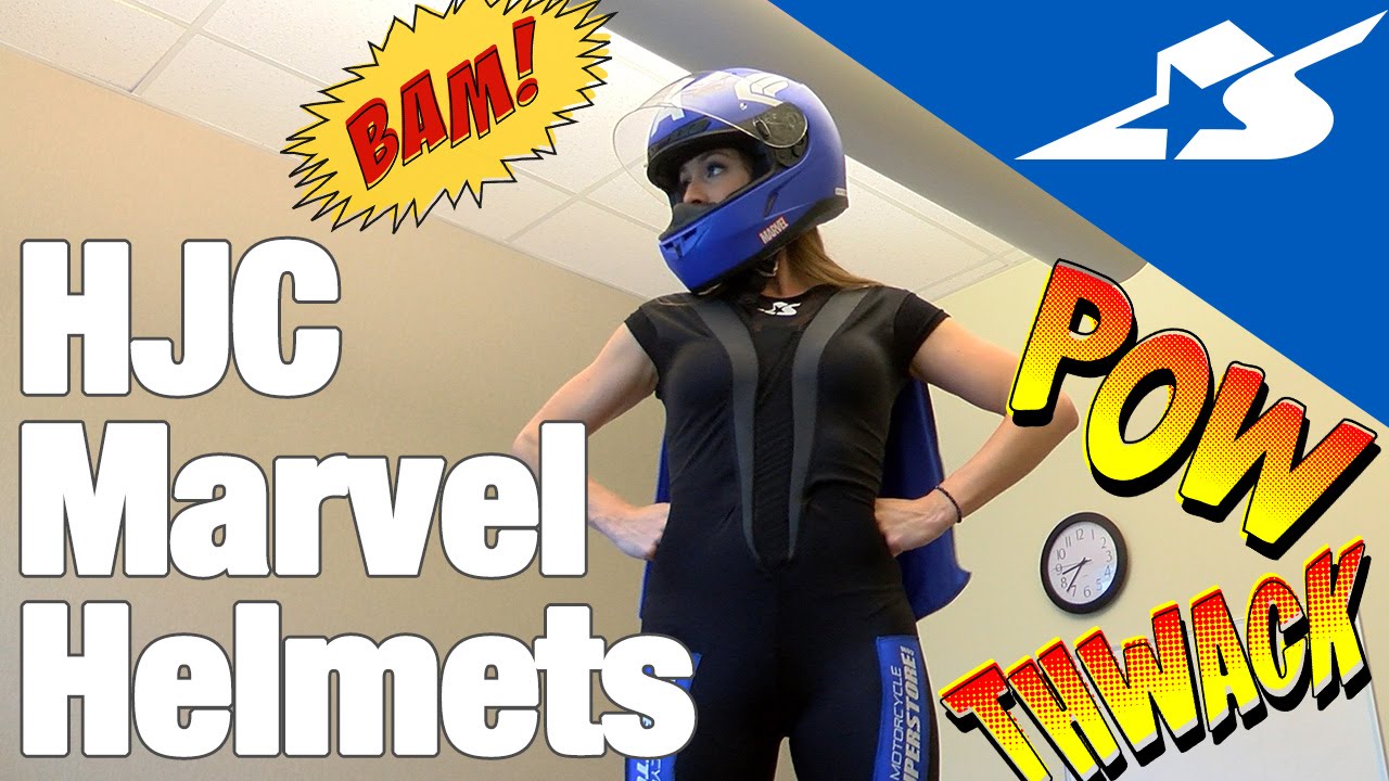 Marvel Captain America and The Punisher HJC CL-17 Helmet Reviews ...