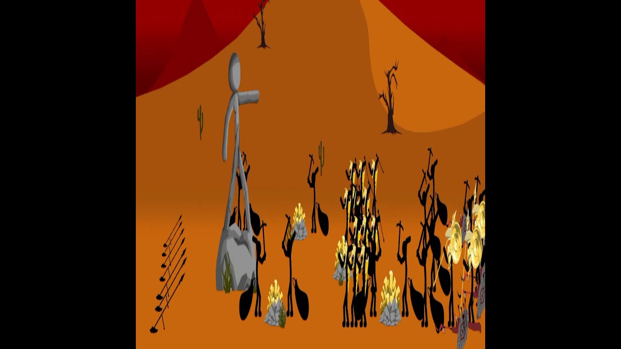 Challenges you to lead a stick-figure army in thrilling battles against ...