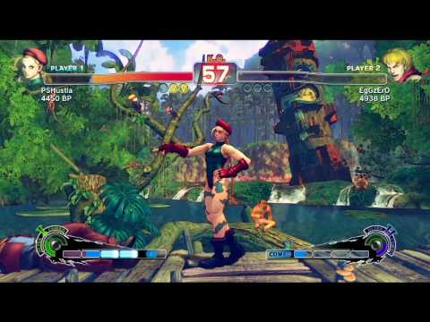 Super Street Fighter 4 Ranked Match PSHustla (Cammy/pad) vs Eggzero ...
