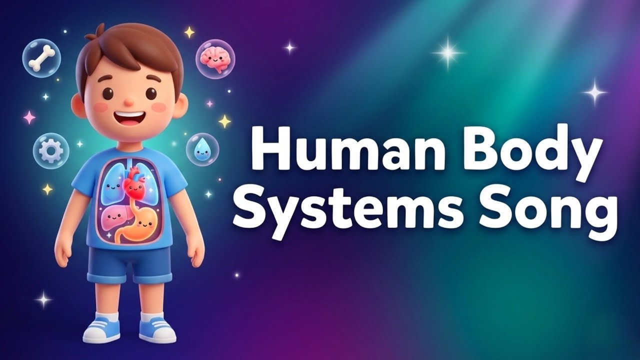 Human Body Systems Song for Kids | Learn Body Systems | Educational ...