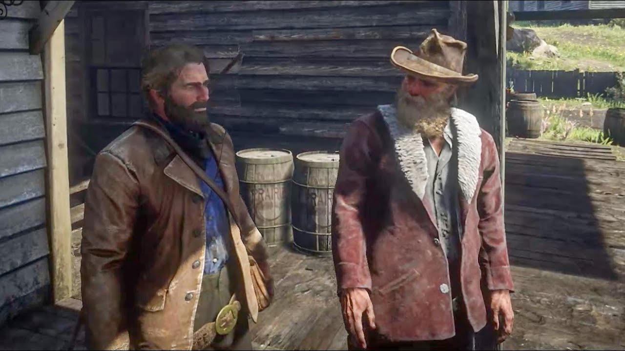 Arthur acting sus | Rdr2 | - YouTube