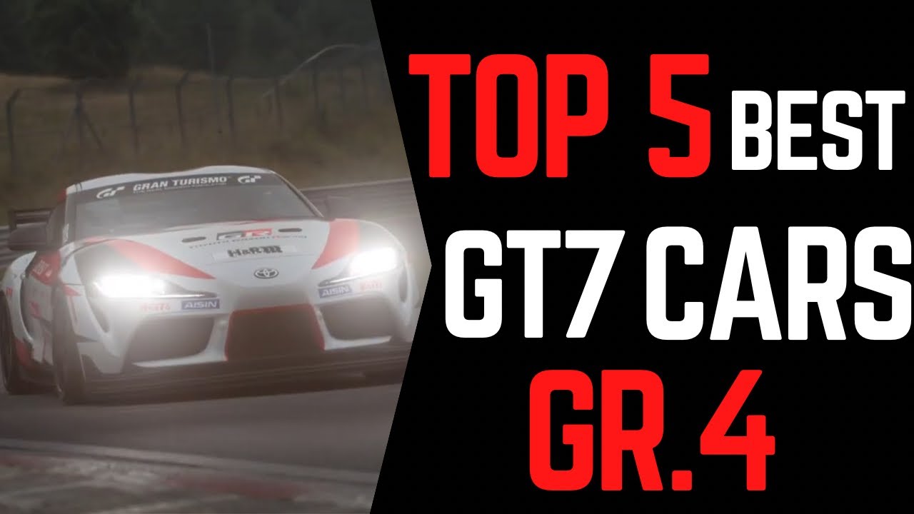 Gran Turismo 7 Top 5 Best Gr.4 Cars - YouTube